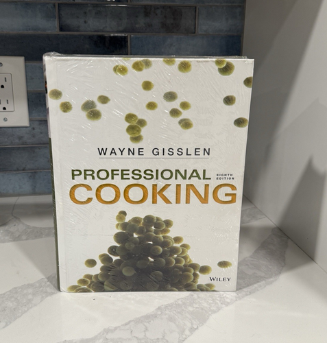 Professional Cooking Textbook 8th Ed Hardcover Wayne Gisslen Brand New ...