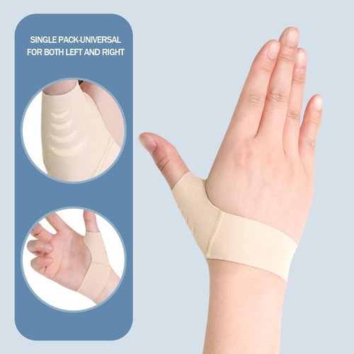 Thumb Wrist Support Wrap Strap Compression Stabilizer Hand Brace Pain ...