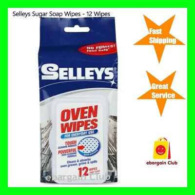 Selleys Oven Cleaner Wipes 12pk Tackle Everday Grease, Grime & Food ...