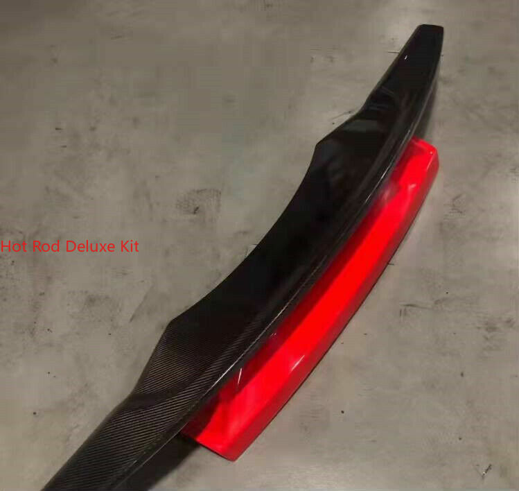 Carbon Fiber Rear Trunk Spoiler Wing For Jaguar F-Type Coupe 2-Door P7 ...