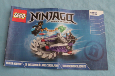 Lego 70720 Ninjago Hover Hunter Instruction Manual. | eBay