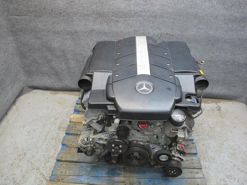 03-06 MERCEDES R230 SL500 5.0L M113 113.963 COMPLETE ENGINE MOTOR 129k ...