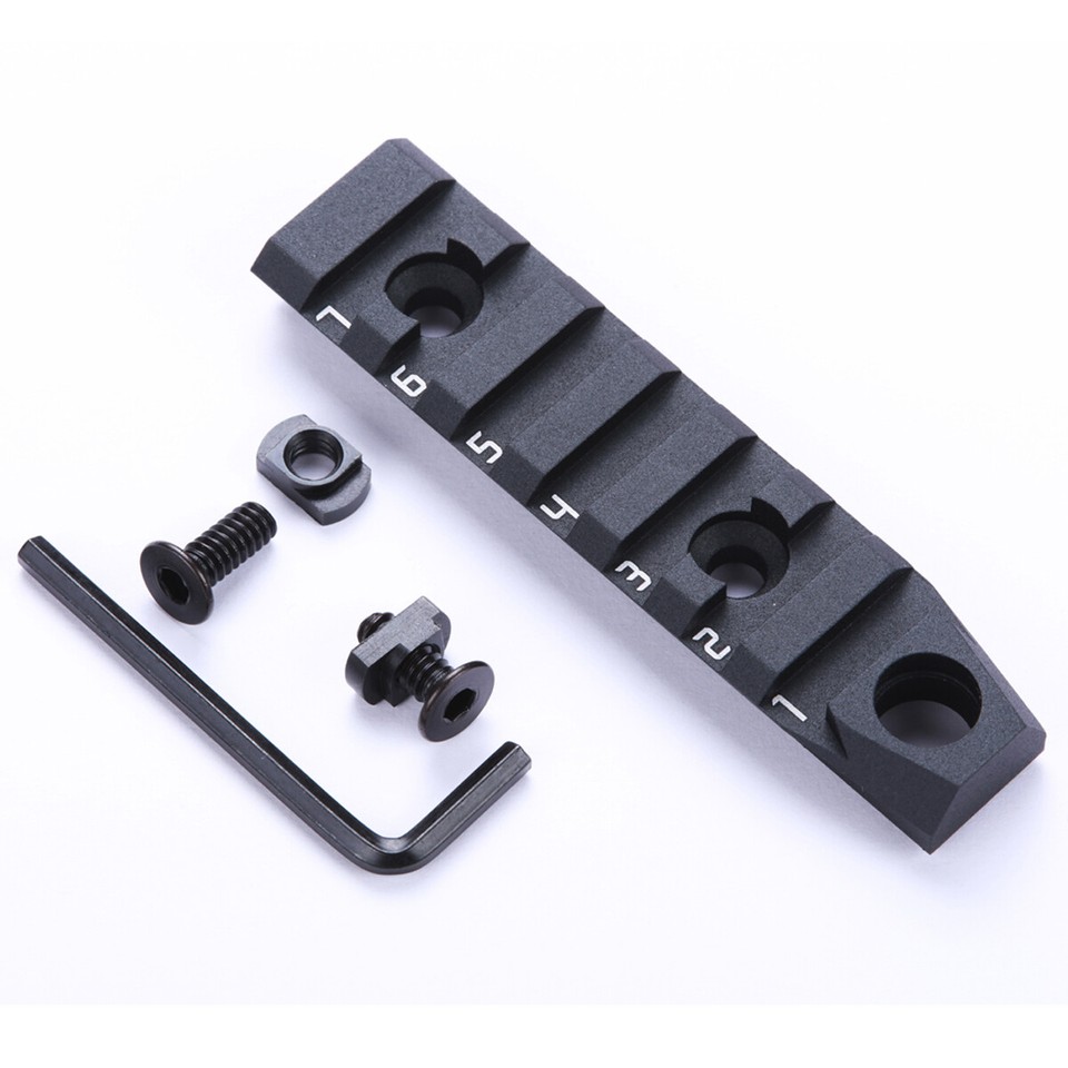 7-Slot 13-Slot Mlok Picatinny Rail Section for M-LOK System with QD ...