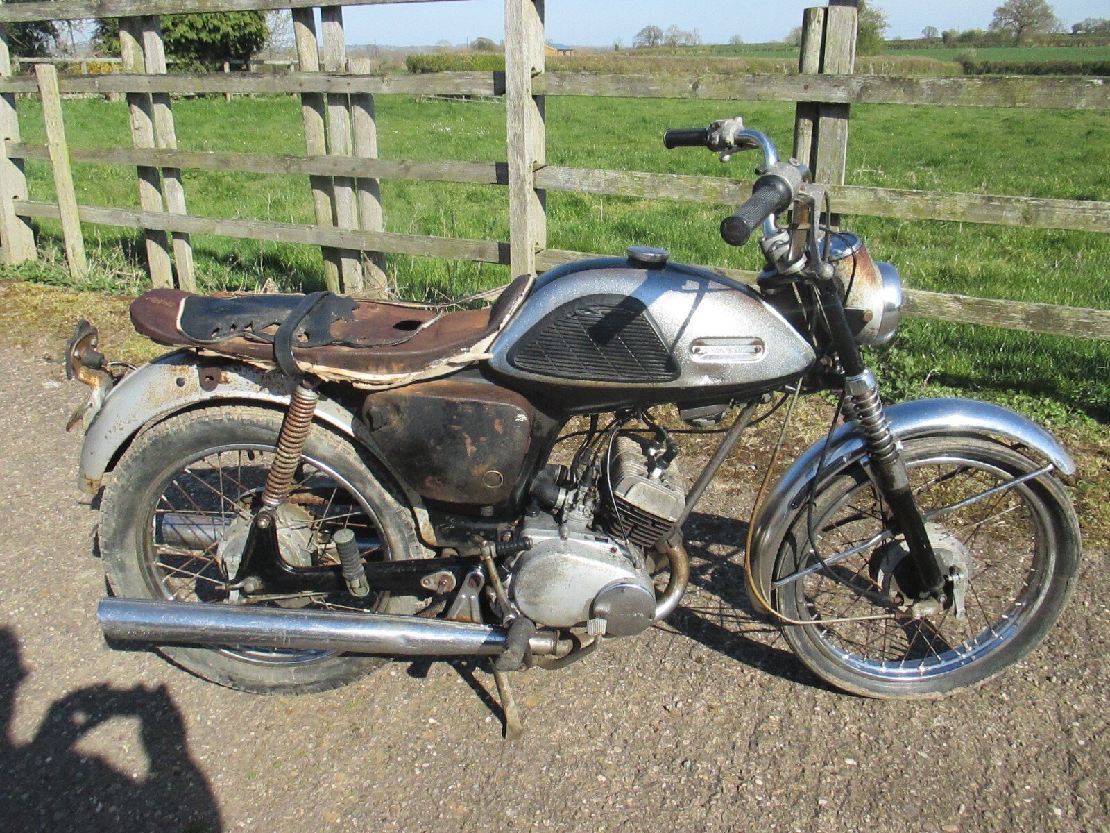 1967 Yamaha YL1 100 Twin Jet Restoration Project - Bike Years - 1960s