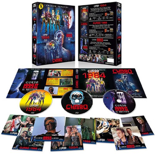 Class of Trilogy NEW Blu-Ray 3-Disc DVD Combo Box Set Mark Lester Perry ...