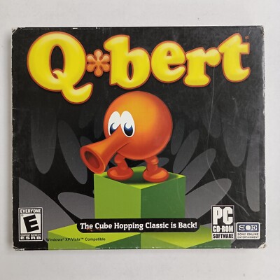 Q*bert (PC, CD-ROM) Classic Qbert video game Windows 2000 | eBay