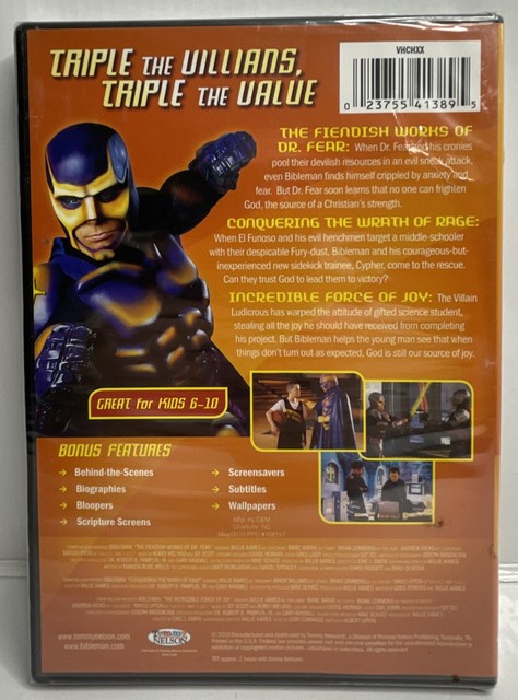 Bibleman Genesis 3 for All Bibleman Series Vol 2 DVD Tommy Nelson for ...