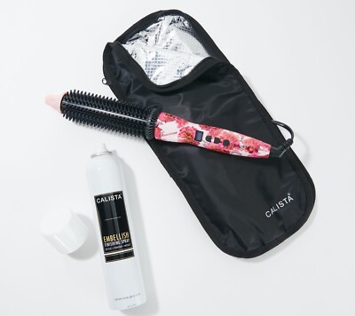 Calista Perfecter Pro Curling Iron Heat Brush Asst Colors / Asst Sizes ...