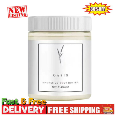 Mama-Bear Oasis Neuropathy Cream - 4 Oz Magnesium Body Butter for All ...