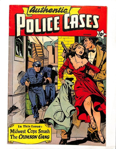 Authentic Police Cases #10 Gorgeous Gloss Matt Baker Classic Cvr Art ...
