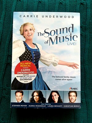 THE SOUND OF MUSIC LIVE! -DVD- REGION-1, LIKE NEW, FREE POST IN ...