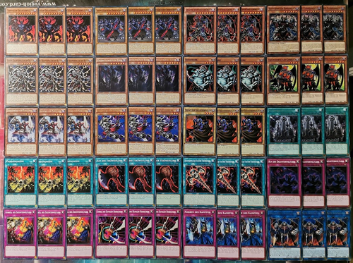 UNTERWELTLER/ARCHFIEND DECK/SET/CORE-Schädel,Palabyrinth,Pandämonium Yu ...