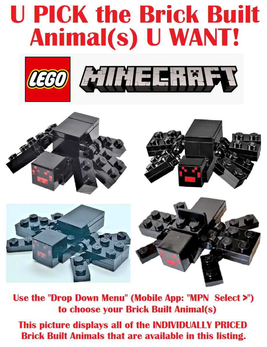 Minecraft Lego Spider