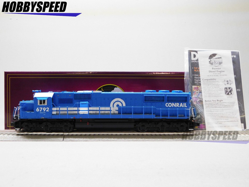 MTH PREMIER CONRAIL SD50 DIESEL ENGINE W/ PROTO 3 O GAUGE train 20 ...