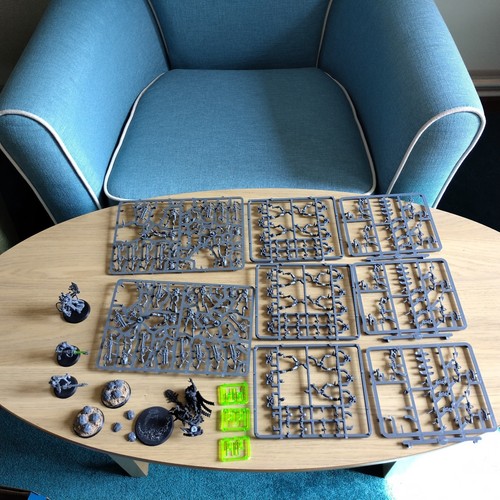 Warhammer 40k Necron Warriors Old New Cryptek Technomancer SEE PHOTOS/DESCRIPTIO | eBay UK