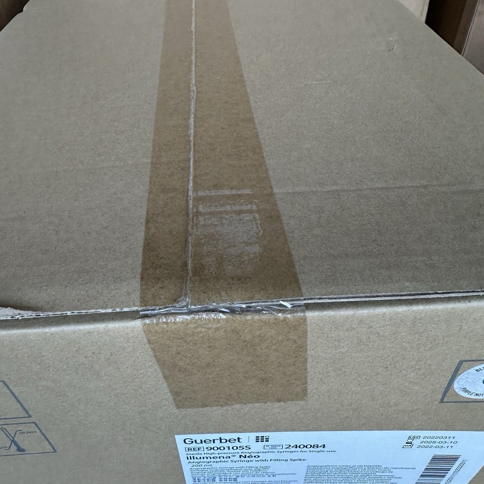 GUERBET Illumena Neo Angiographic Syringe With Filling Spike 900105S ...