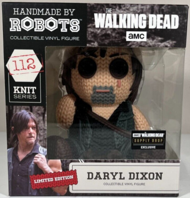 Handmade by Robots Knit Series Daryl Dixon Figure Supply Drop Exclusive ...