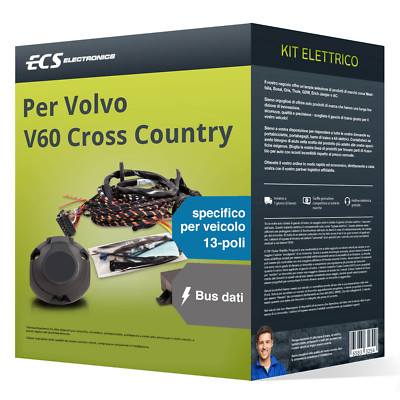 13 poli specifico kit elettrico per VOLVO V60 Cross Country II ECS ...