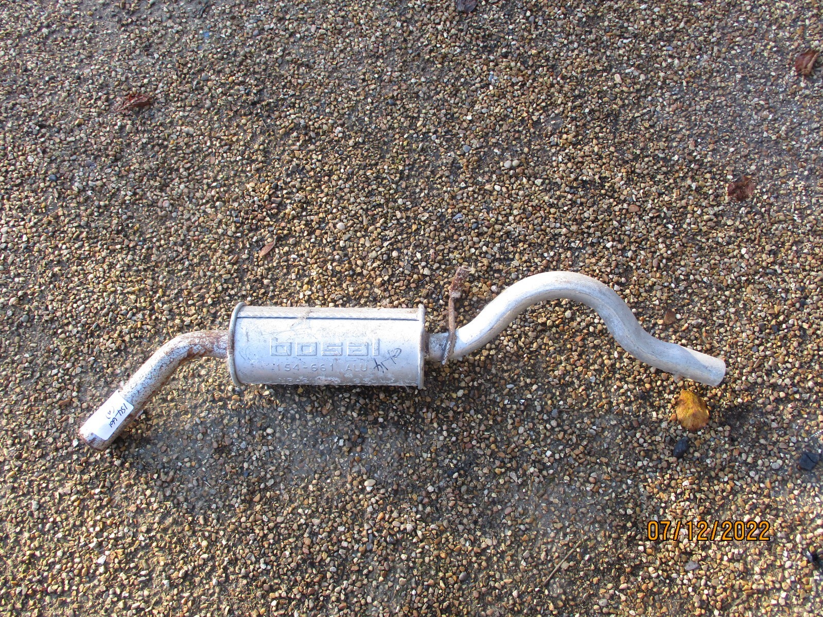154-661 A New Bosal Rear Tail Silencer Pipe Exhaust Fit Ford Escort ...