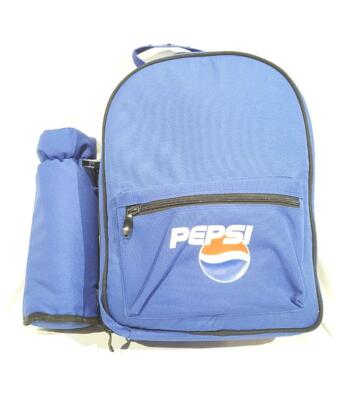 New 20 pc. Pepsi Travel Picnic Backpack Set w/ Built In Insulated ...