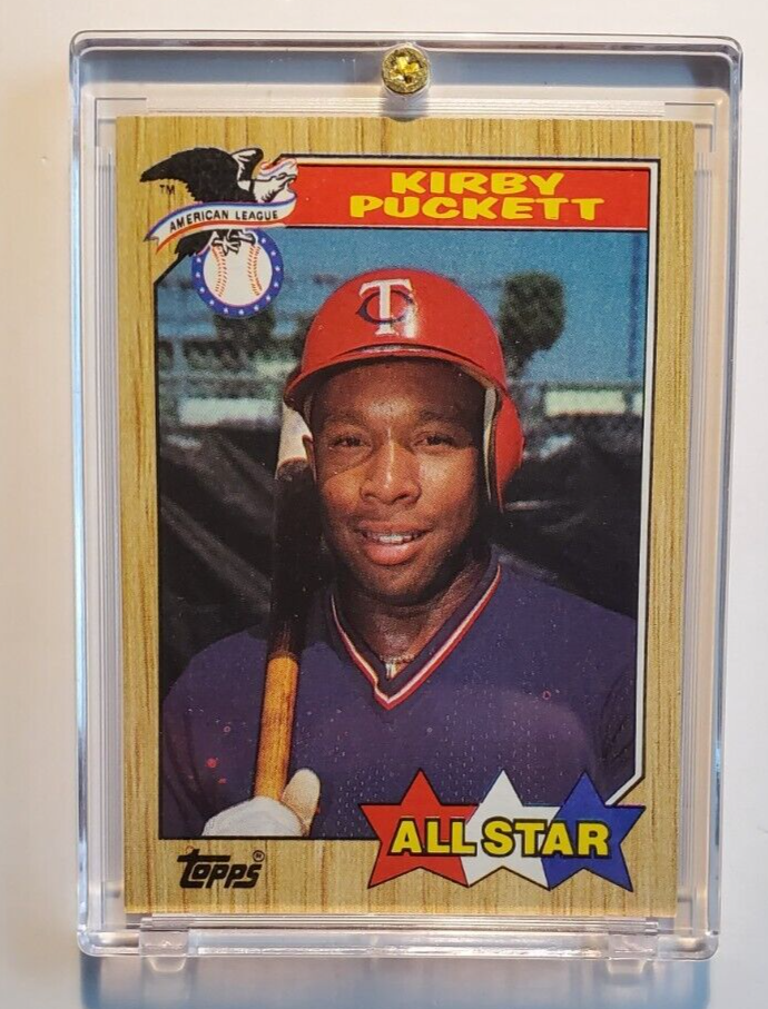 Kirby Puckett 1987 Topps ALL Star ERROR/MISPRINT CARD NM/MT | eBay