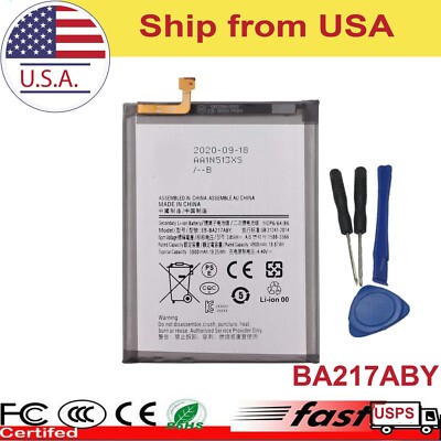 For Samsung Galaxy A12 SM-A125 5000mAh EB-BA217ABY Li-ion Battery ...