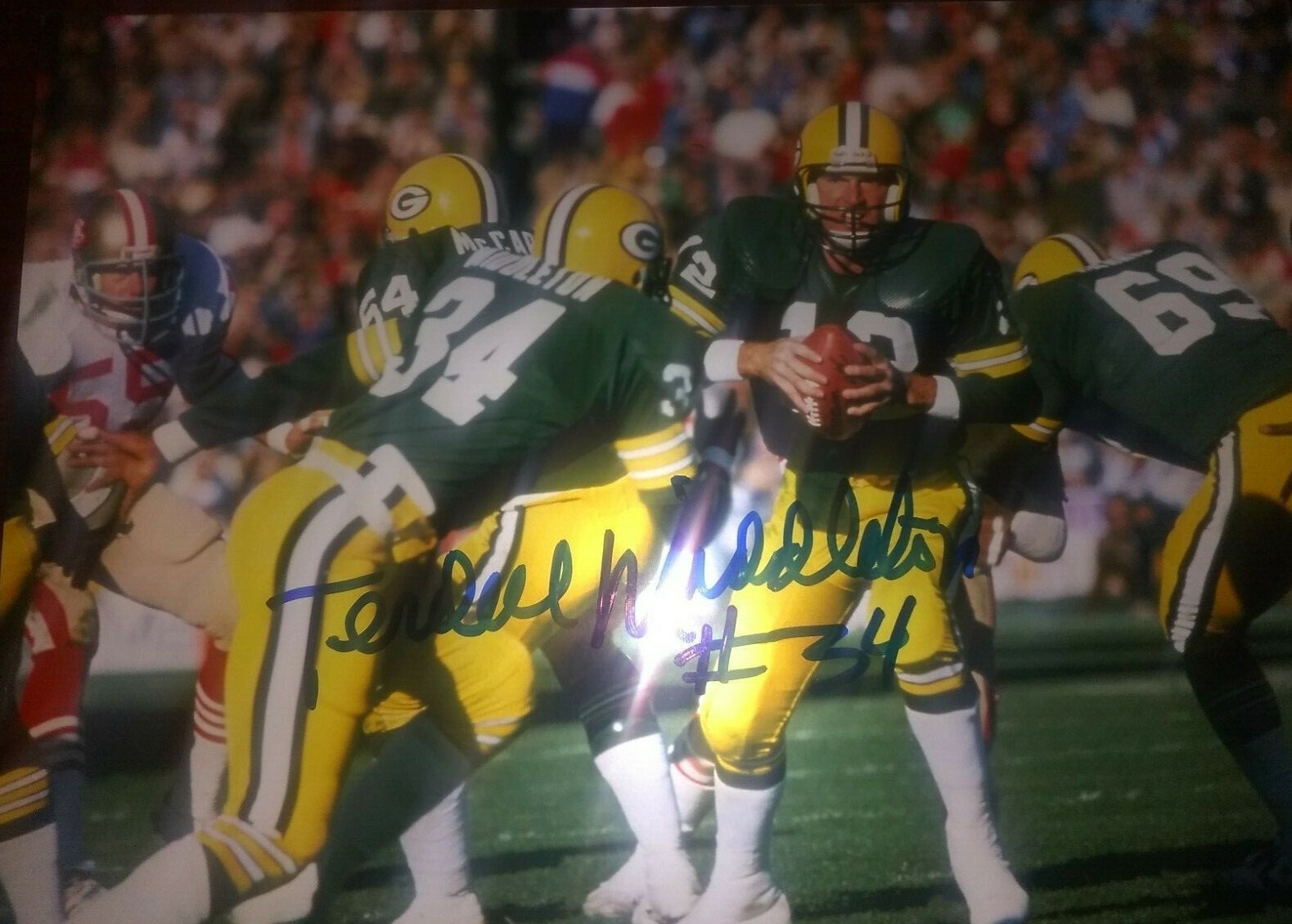 GREEN BAY PACKERS TERDELL MIDDLETON SIGNED/AUTOGRAPHED 8 X 10 PHOTO | eBay