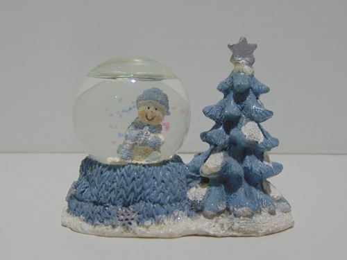Snowman Winter Wonderland Mini Waterball Christmas Decor World Bazaars ...