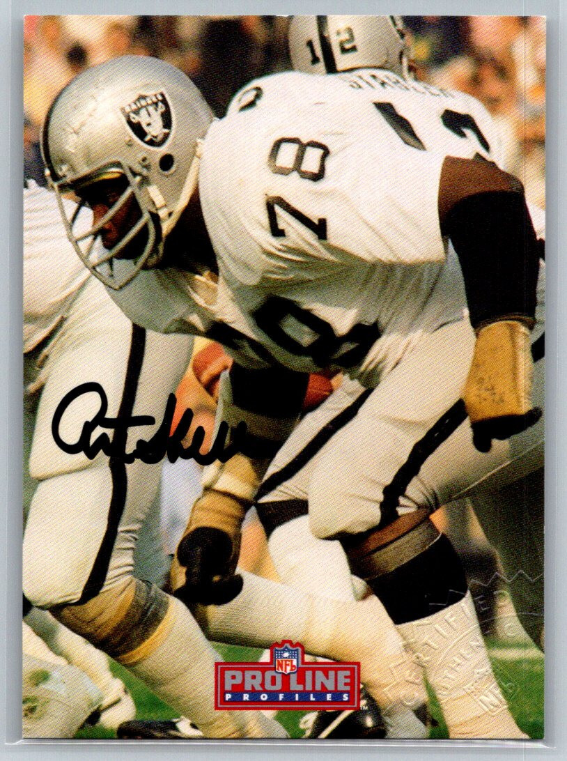 1992 Pro Line Portraits Auto Art Shell Los Angeles Raiders 8 of 9 ...