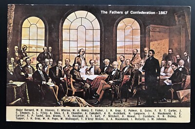 The Fathers of Confederation The 1867 Restaurant Canadian 11943-C ...