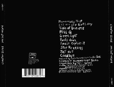 CHEATER SLICKS YER LAST RECORD NEW CD 759718508727| eBay