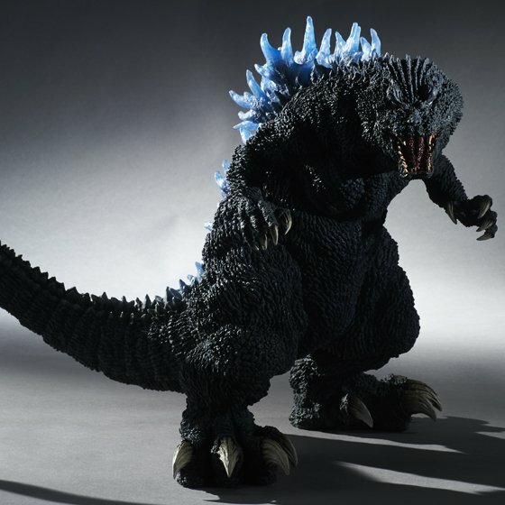 Godzilla 2001 Ric Toy Limited Dorsal fin emission image X-Plus Gigantic ...