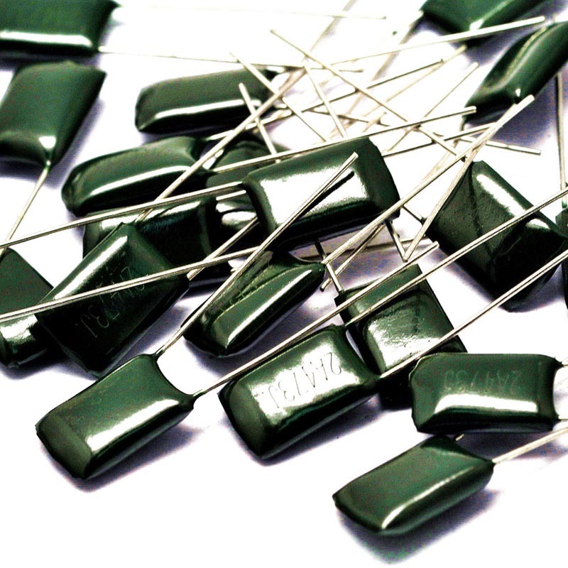 50pcs 2J473J Polyester poly Film Capacitors 2J473J 630V 0.047UF 47NF CA ...