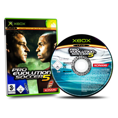 Xbox Spiel Pro Evolution Soccer 5 mit OVP ohne Anleitung AA ...