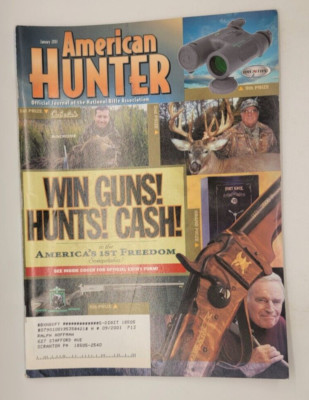 American Hunter Magazine January 2001 | eBay