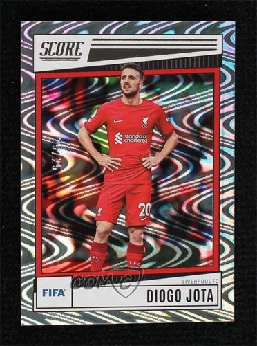 2022-23 Panini Score FIFA Retail Silver Swirl /25 Diogo Jota #113 | eBay