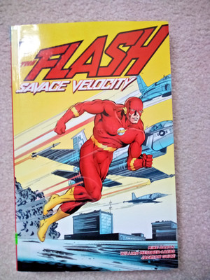 The Flash: Savage Velocity. 2020 paperback, DC Comics. Library discard ...