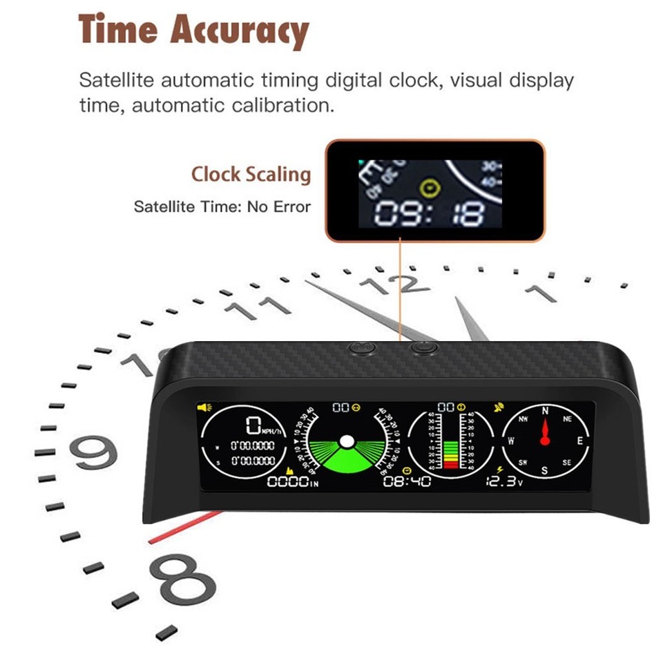 X90 HUD Tools Speedometer X90 -40 +40 2.4GHz
