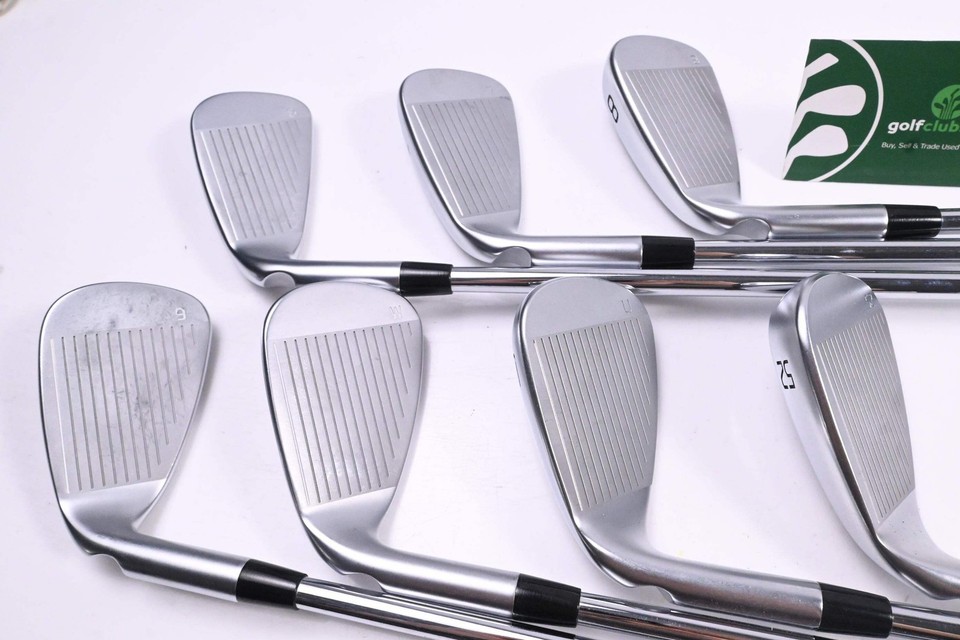 Ping G440 Irons / 6-PW+GW+52° / White Dot / Stiff Flex Ping AWT 3.0 ...