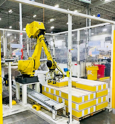 Fanuc M-710iC/50 R-30iA Robotic Packaging Robox Modular Palletizing ...