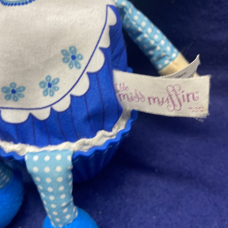 Little Miss Muffin Blueberry Muffin Plush Cupcake Doll Blue Jay At Play ...