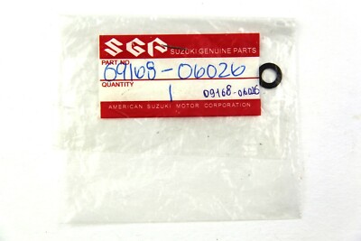 Suzuki 09168-06026 Fuel Cock Gasket Part Number 09168-06026 | OEM ...