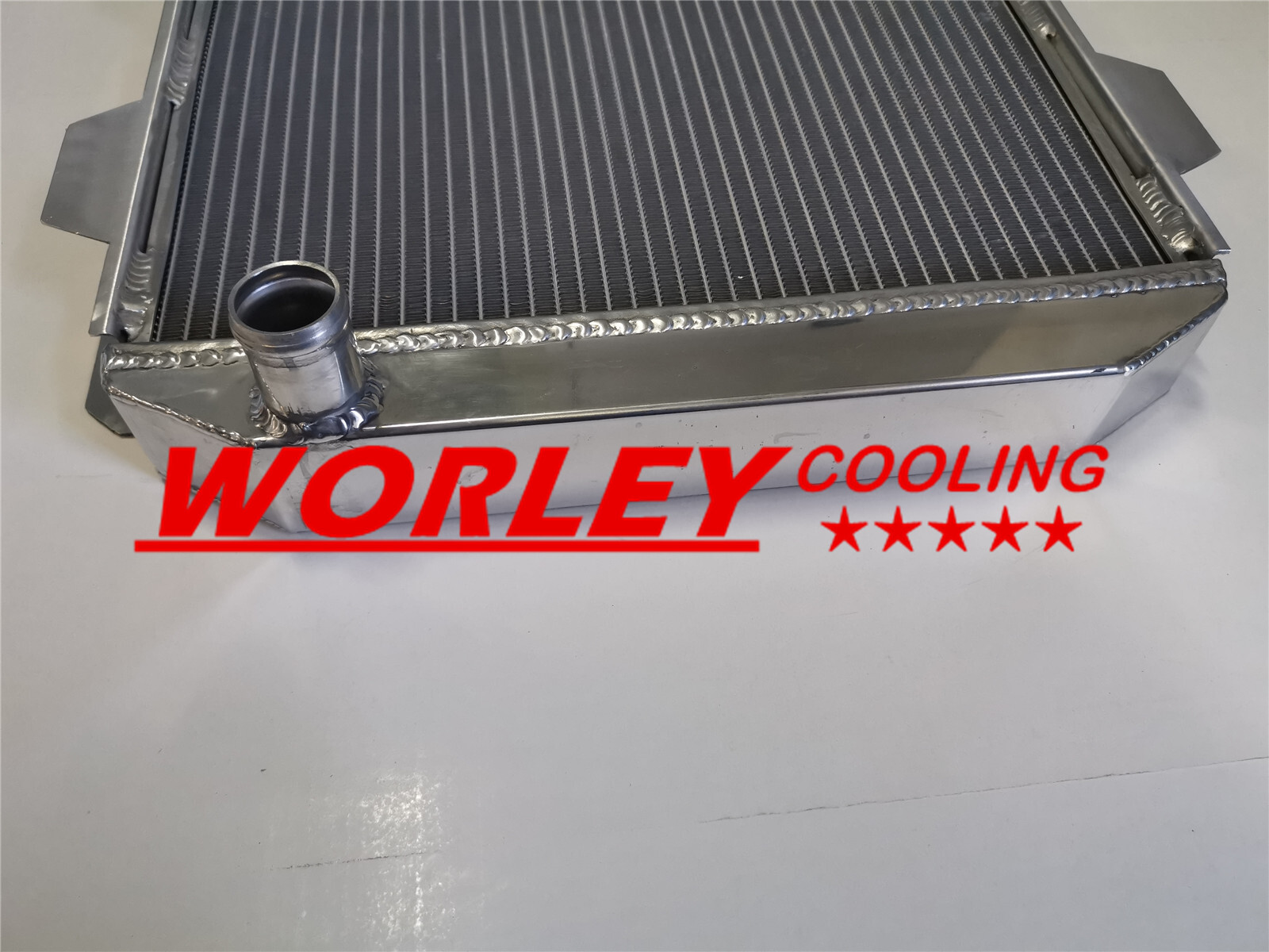 VIC-ALUMINUM RADIATOR FOR FORD CAPRI II MK1 2600/2800 V6 LHD US-SPEC M ...