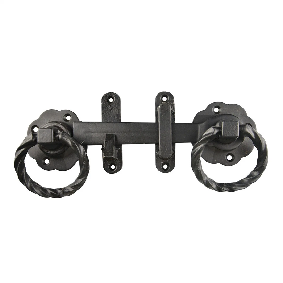 The Renovators Supply Iron Colonial Style Gate Lock Latch