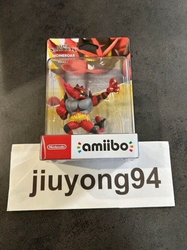 Nintendo amiibo INCINEROAR Super Smash Brothers Action Figure Japan New ...