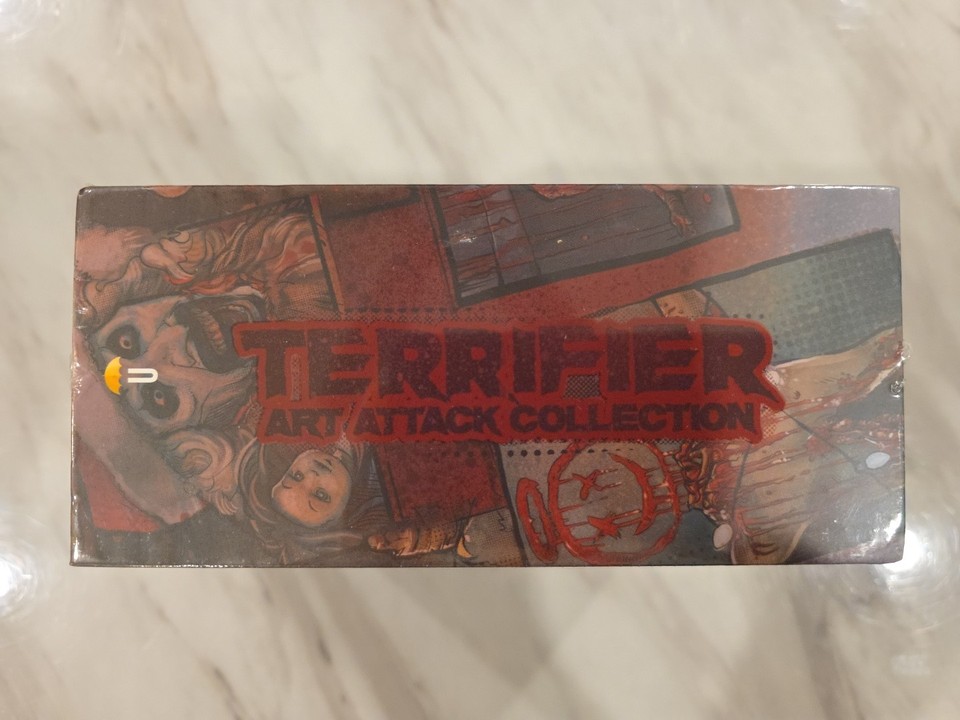 TERRIFIER 1 2 3 Art Attack Collection Box Set Umbrella Limited 4K Blu ...