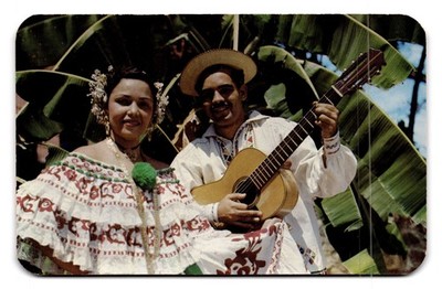 Vintage Panama Pollera & Montuno Traditional Costume Postcard | eBay