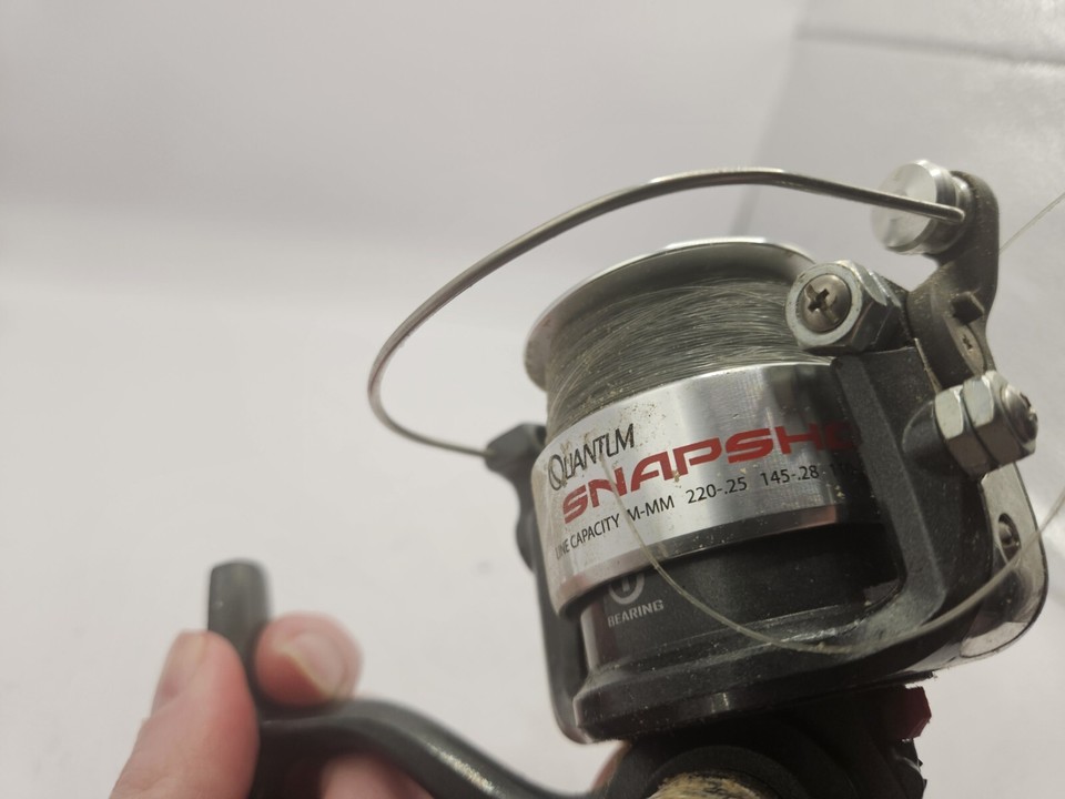 QUANTUM SNAPSHOT SS30 FC SPINNING Fishing Reel Used Condition | eBay