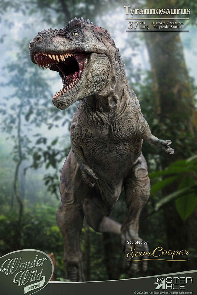 Star Ace Wonders of the Wild Tyrannosaurus Rex Deluxe Statue Brand New ...
