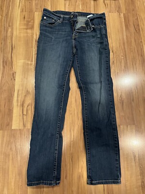 Levis Mid Rise Skinny Denim Blue Jeans Stretch Women's 12M W 31 L 32 ...